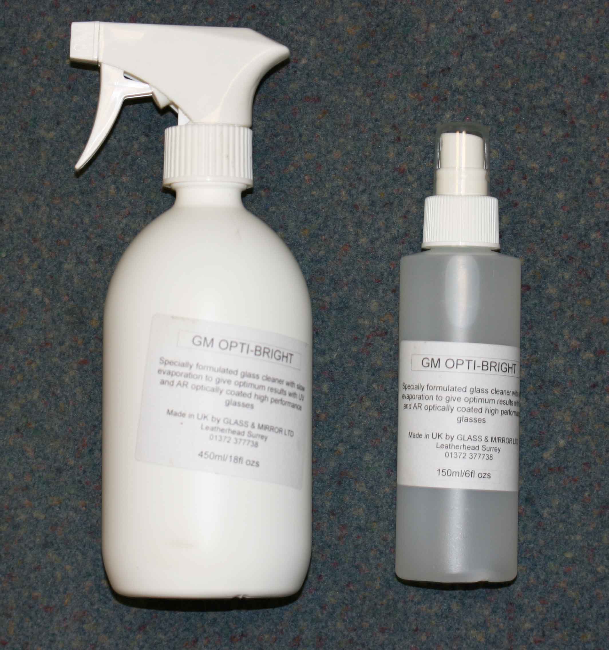 OPTI-BRIGHT Glass Cleaner | Glass Cleaning | Wessex Pictures